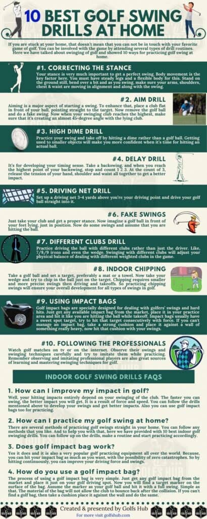 Practice these 10 Best Golf Swing Drills at Home to get Better - Golfs Hub