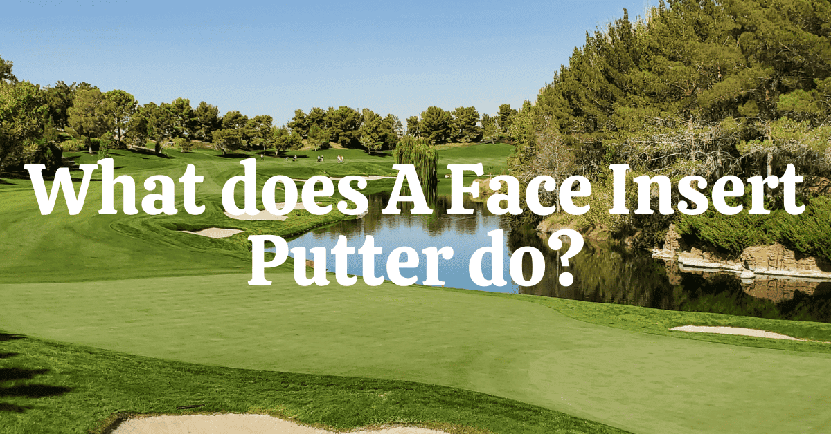 What does A Face Insert Putter do? - Golfs Hub