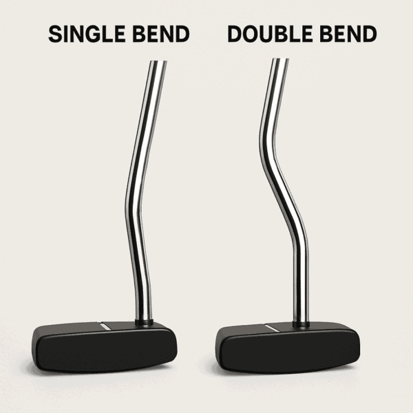 Choosing Between Single Bend vs. Double Bend Putter Shafts: A ...
